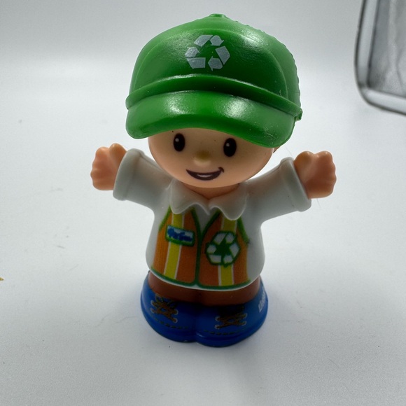 Fisher-Price | Toys | Fisher Price Little People Trash Man Recycle Boy ...